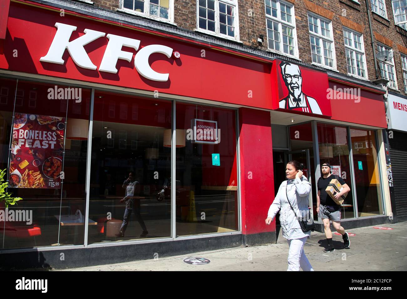 A branch of KFC in London Stock Photo - Alamy