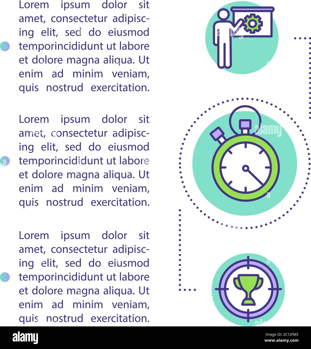 Long term project Stock Vector Images - Alamy
