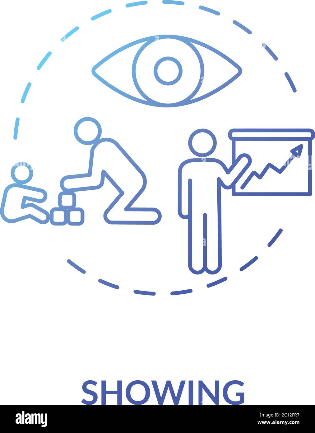 Showing concept icon Stock Vector Image & Art - Alamy