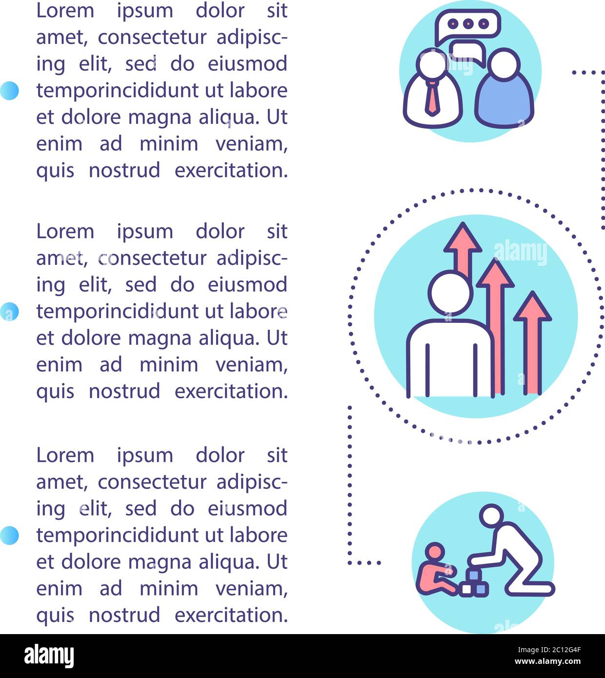 Teaching concept icon with text Stock Vector Image & Art - Alamy
