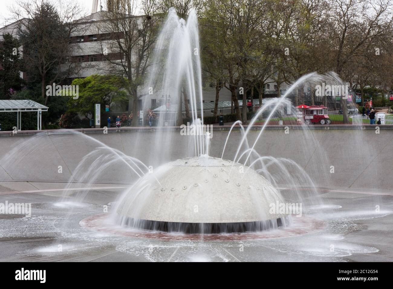 International Fountain in Seattle, Washington Stock Photo - Alamy