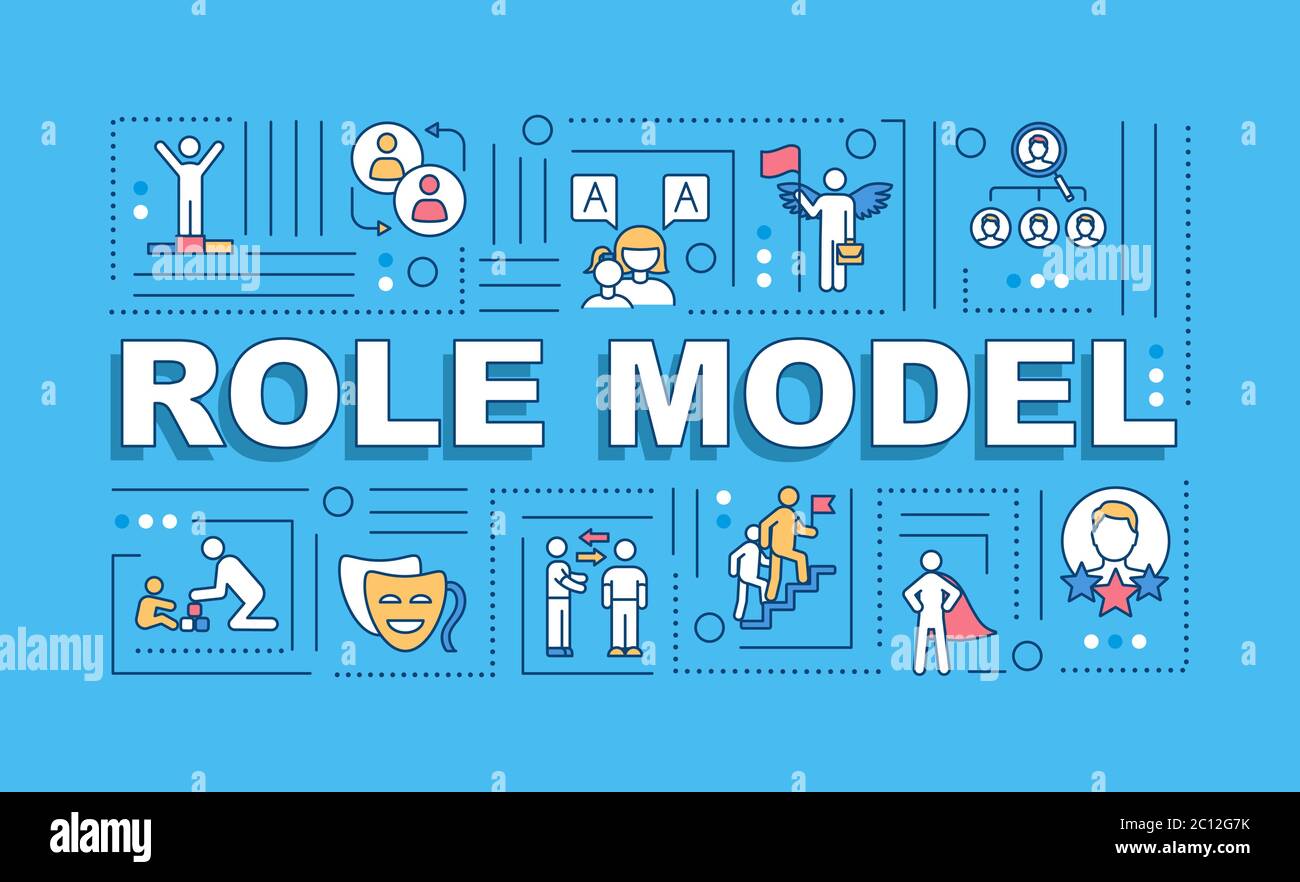 Role model word concepts banner Stock Vector Image & Art - Alamy