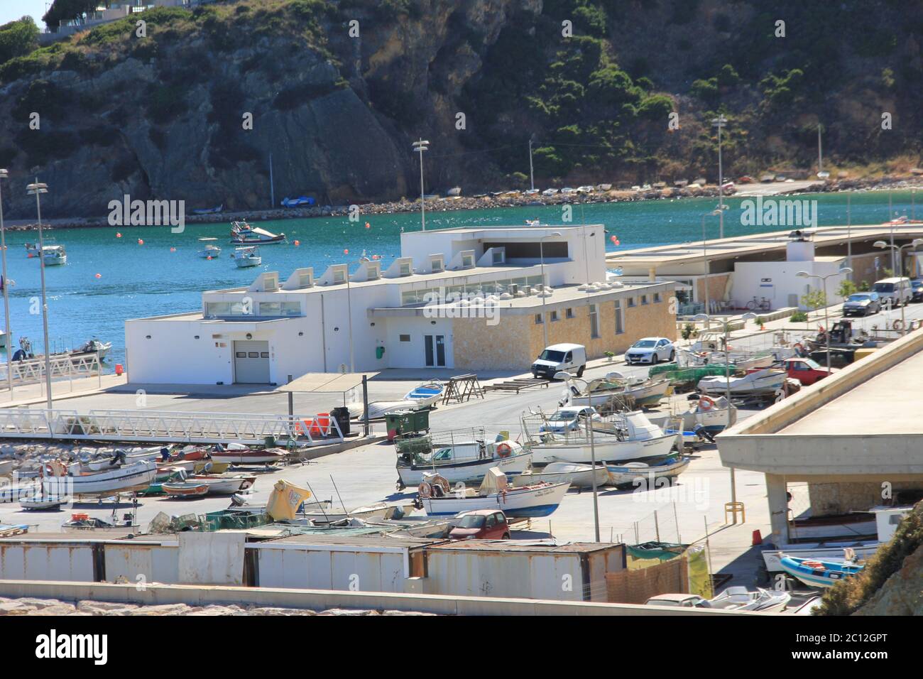 Albufeira fishing port hi-res stock photography and images - Alamy