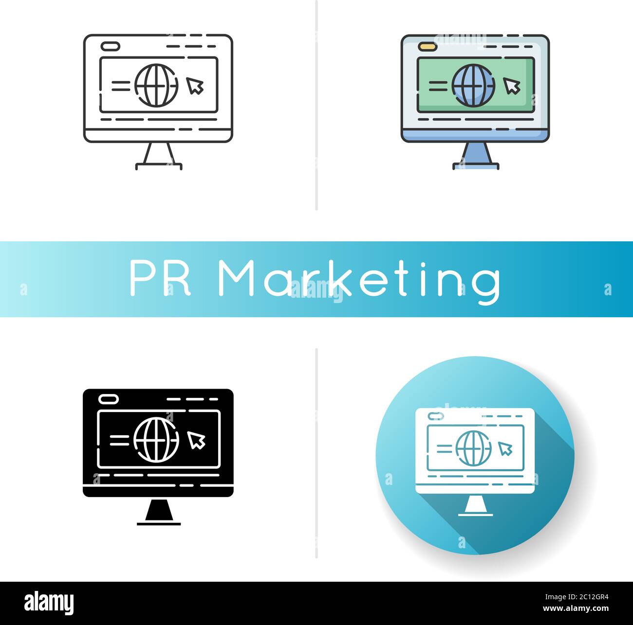 Corporate website icon Stock Vector Image & Art - Alamy