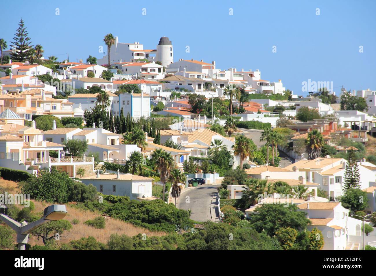 Albufeira old town clock tower hi-res stock photography and images - Alamy