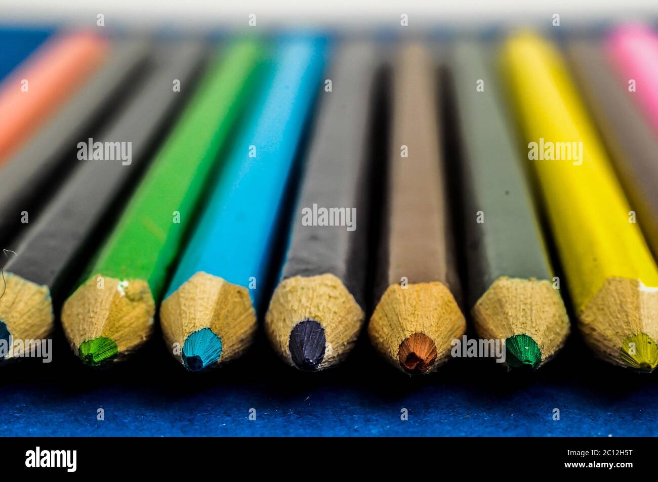 New coloured pencils hi-res stock photography and images - Alamy