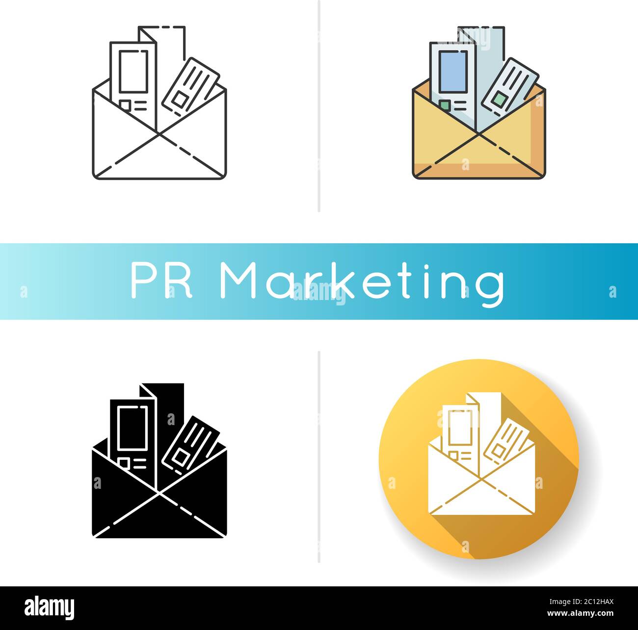 Newsletters and brochures icon Stock Vector Image & Art - Alamy