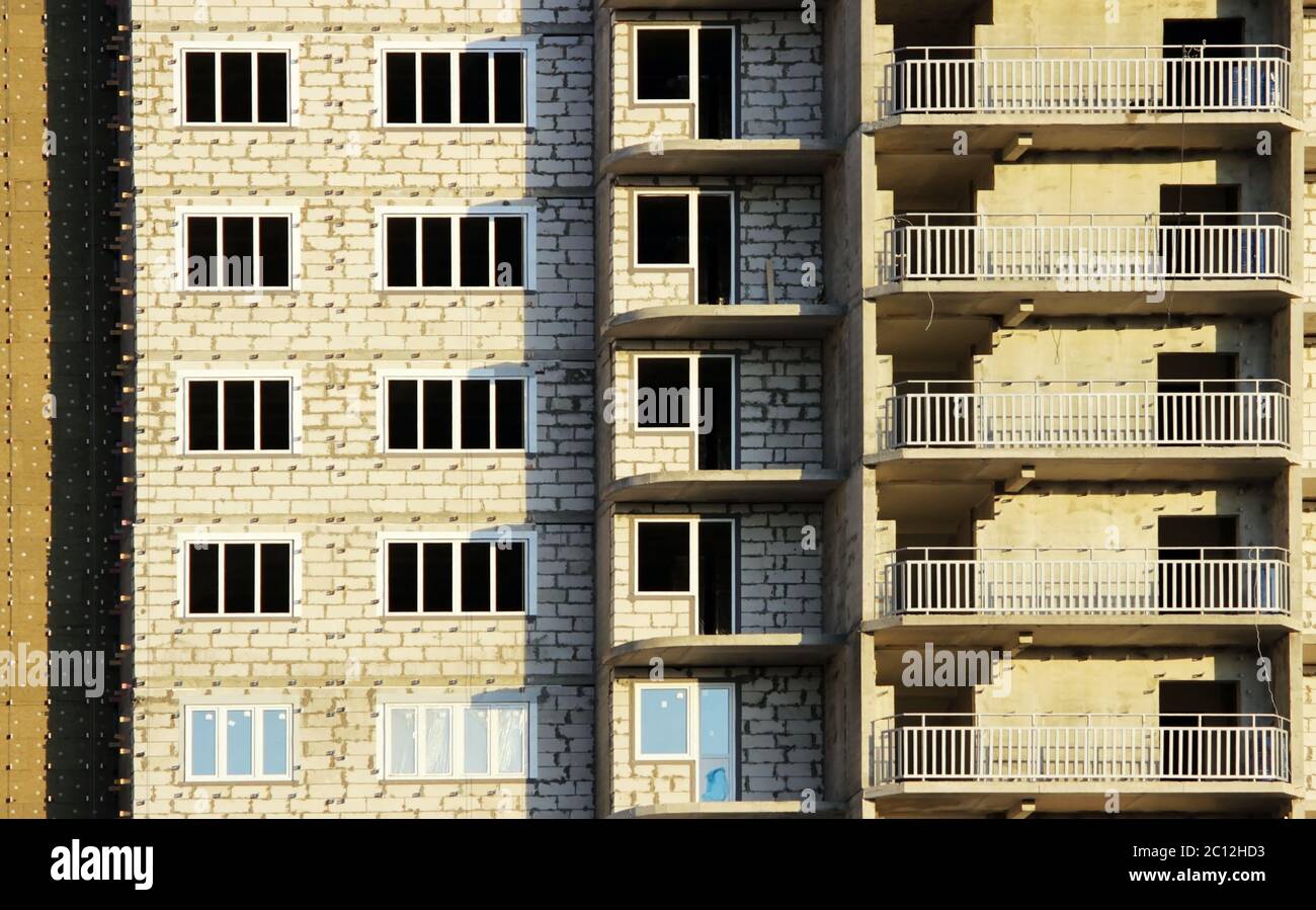 platform for taking heavy load with a crane in the construction multi ...