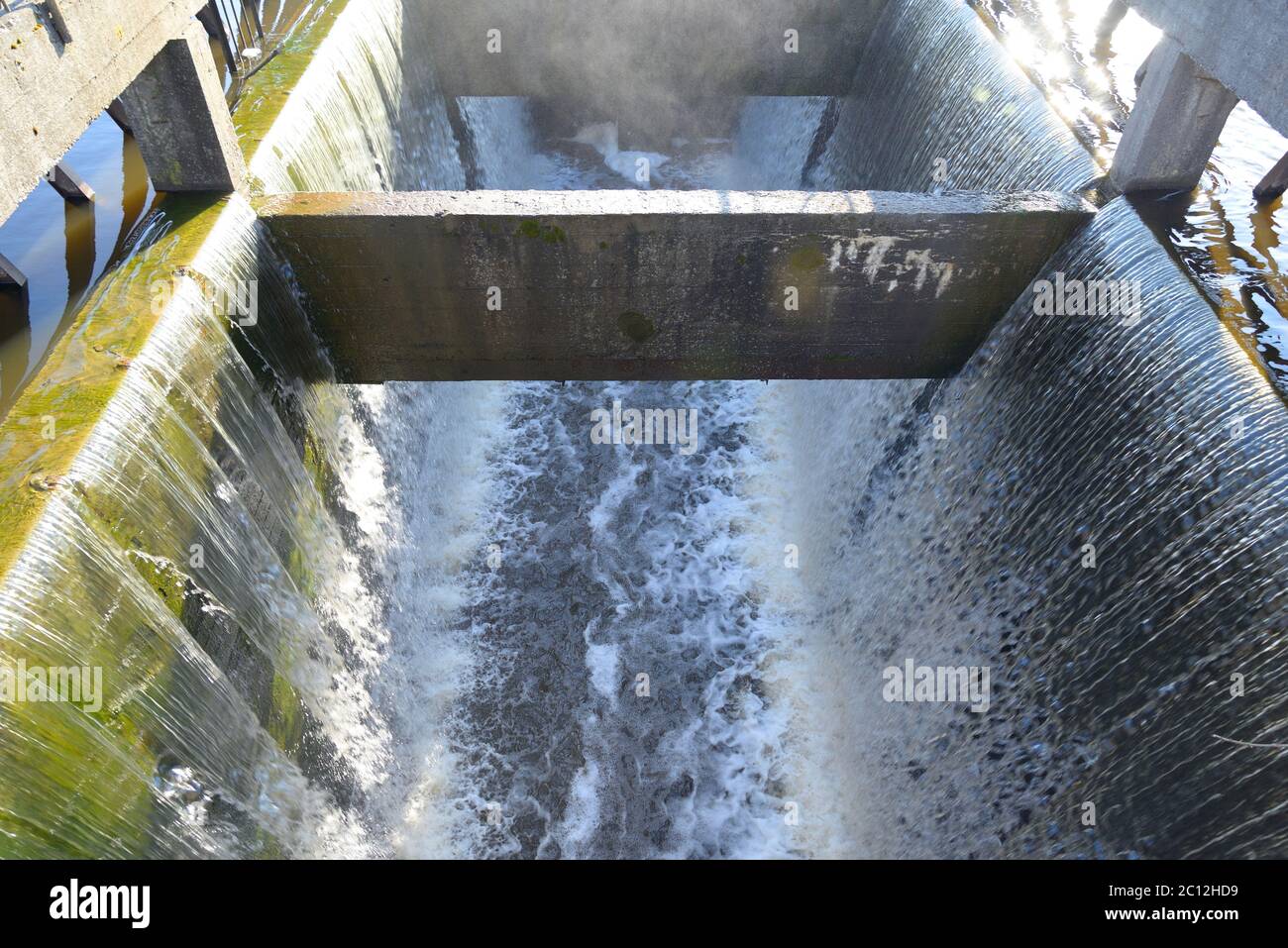 Artificial man made waterfall hi-res stock photography and images - Alamy