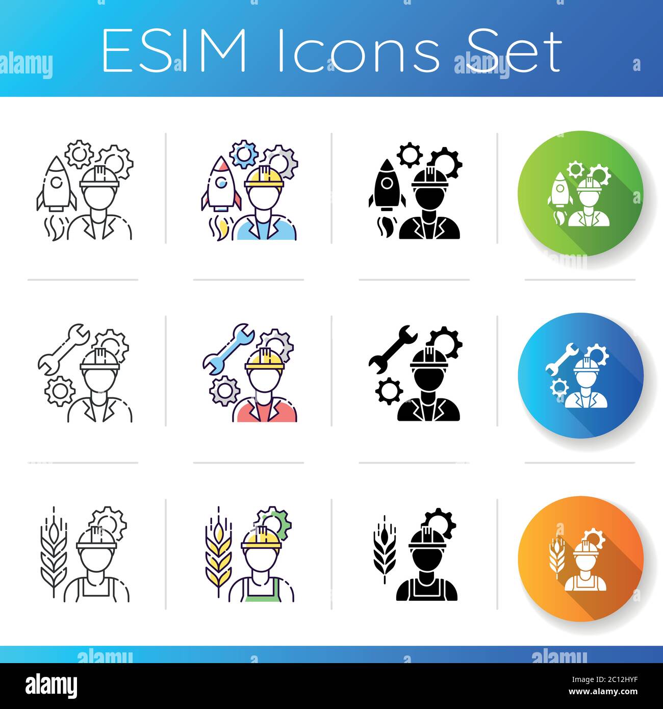 Civil engineering icons set Stock Vector Image & Art - Alamy