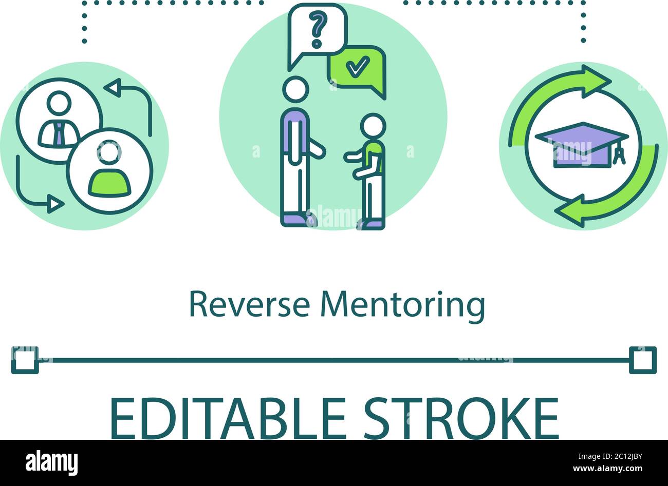 Reverse mentoring concept icon Stock Vector Image & Art - Alamy Reverse mentoring concept icon Stock Vector Image & Art - Alamy