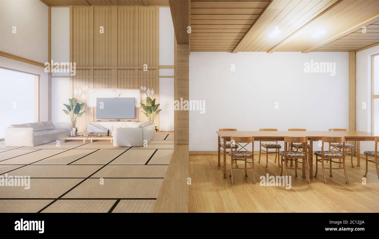 Scene multi function room ideas, japanese room interior design.3D ...