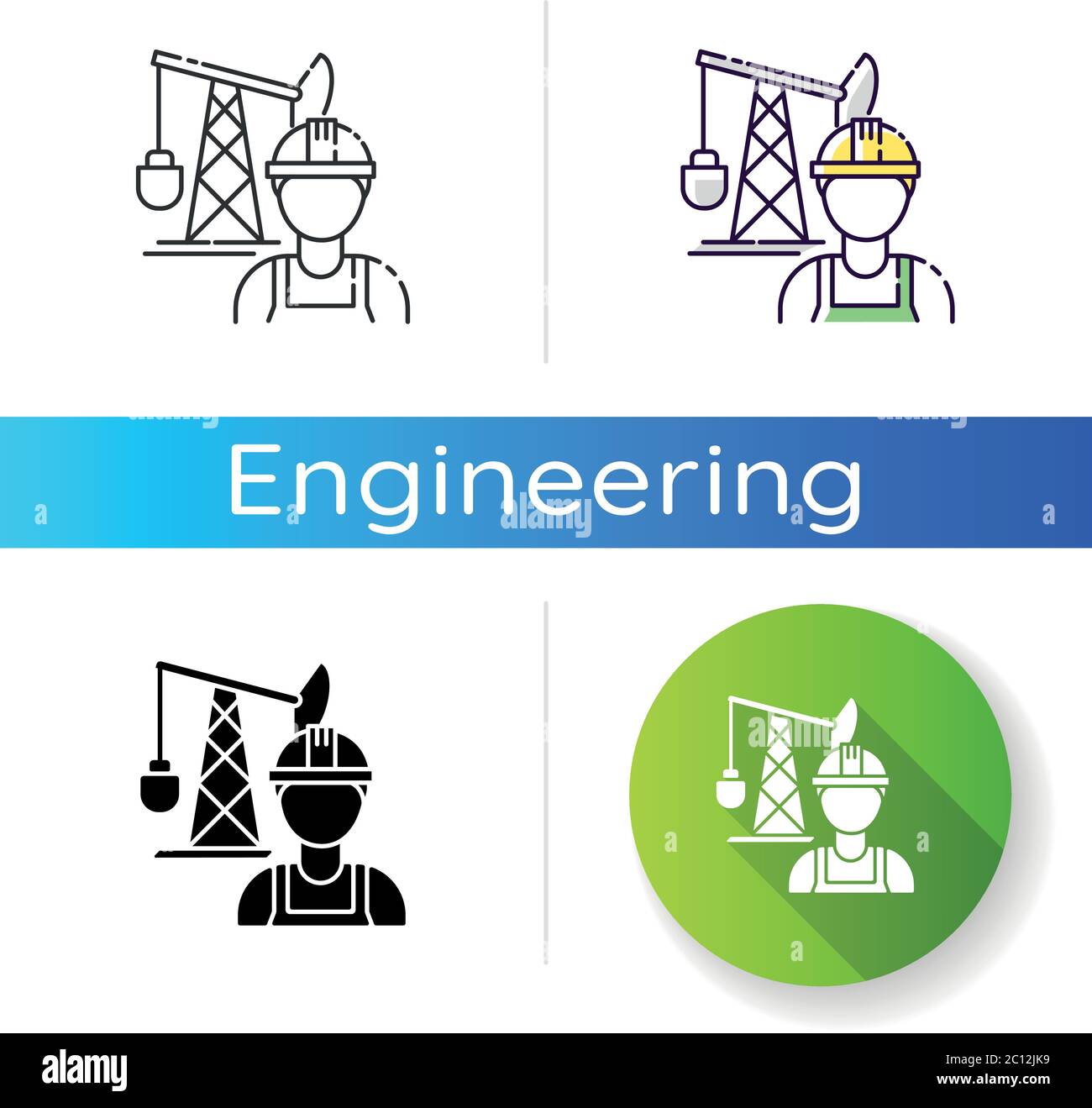 Petroleum engineer icon Stock Vector Image & Art - Alamy