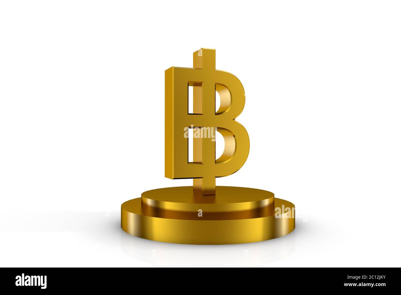 3d illustration currency sign of B Stock Photo - Alamy