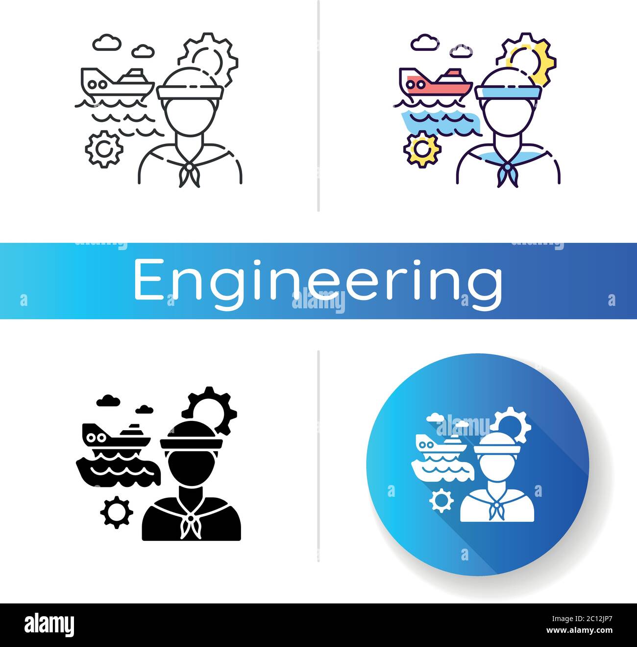 Marine engineer icon Stock Vector Image & Art - Alamy