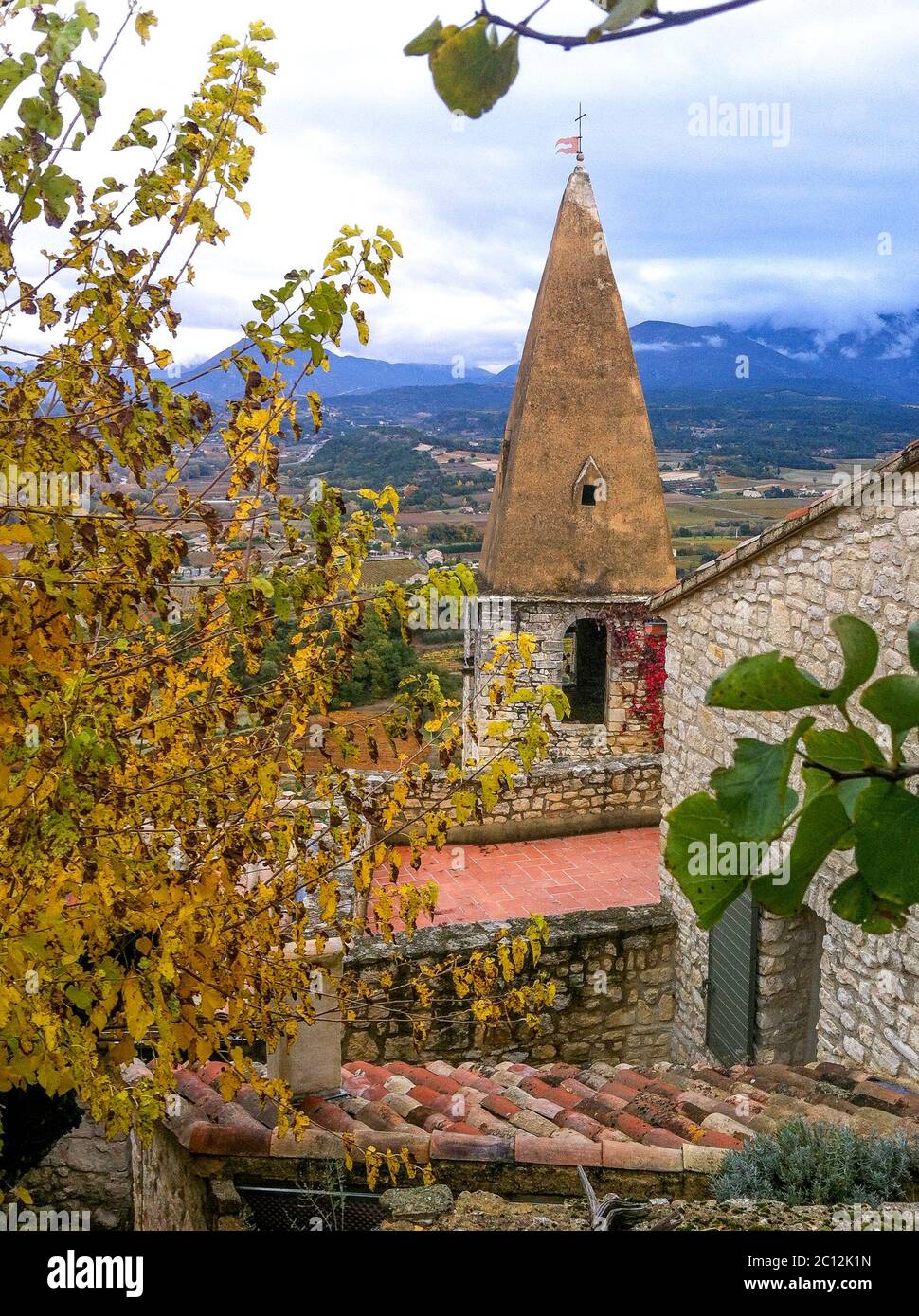 Village of le crestet hi-res stock photography and images - Alamy