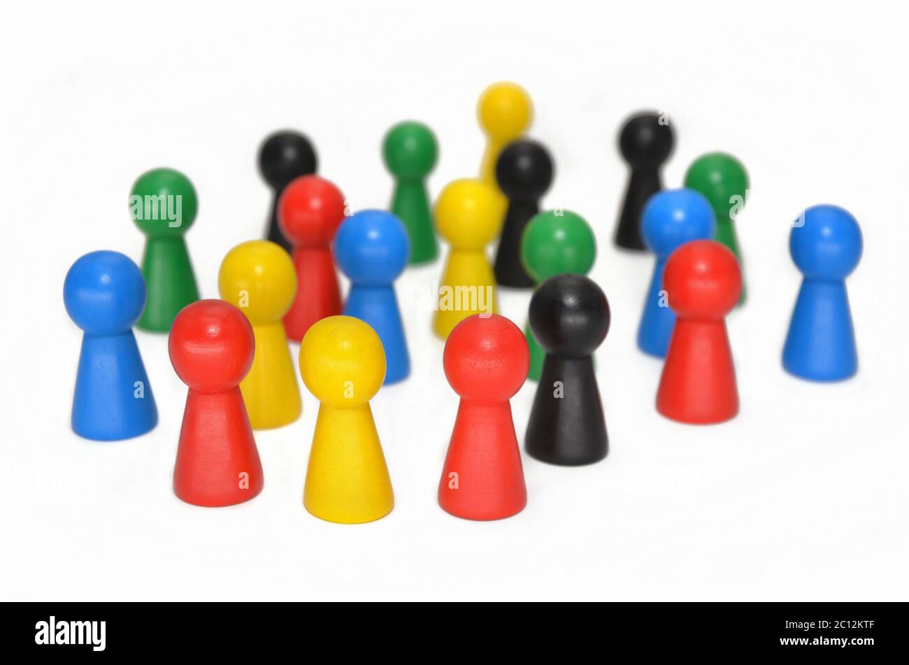 Group pawns one different hi-res stock photography and images - Alamy