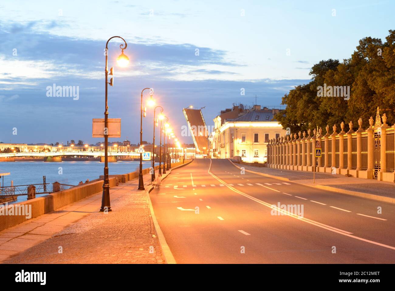 Beautiful view palace embankment hi-res stock photography and images ...