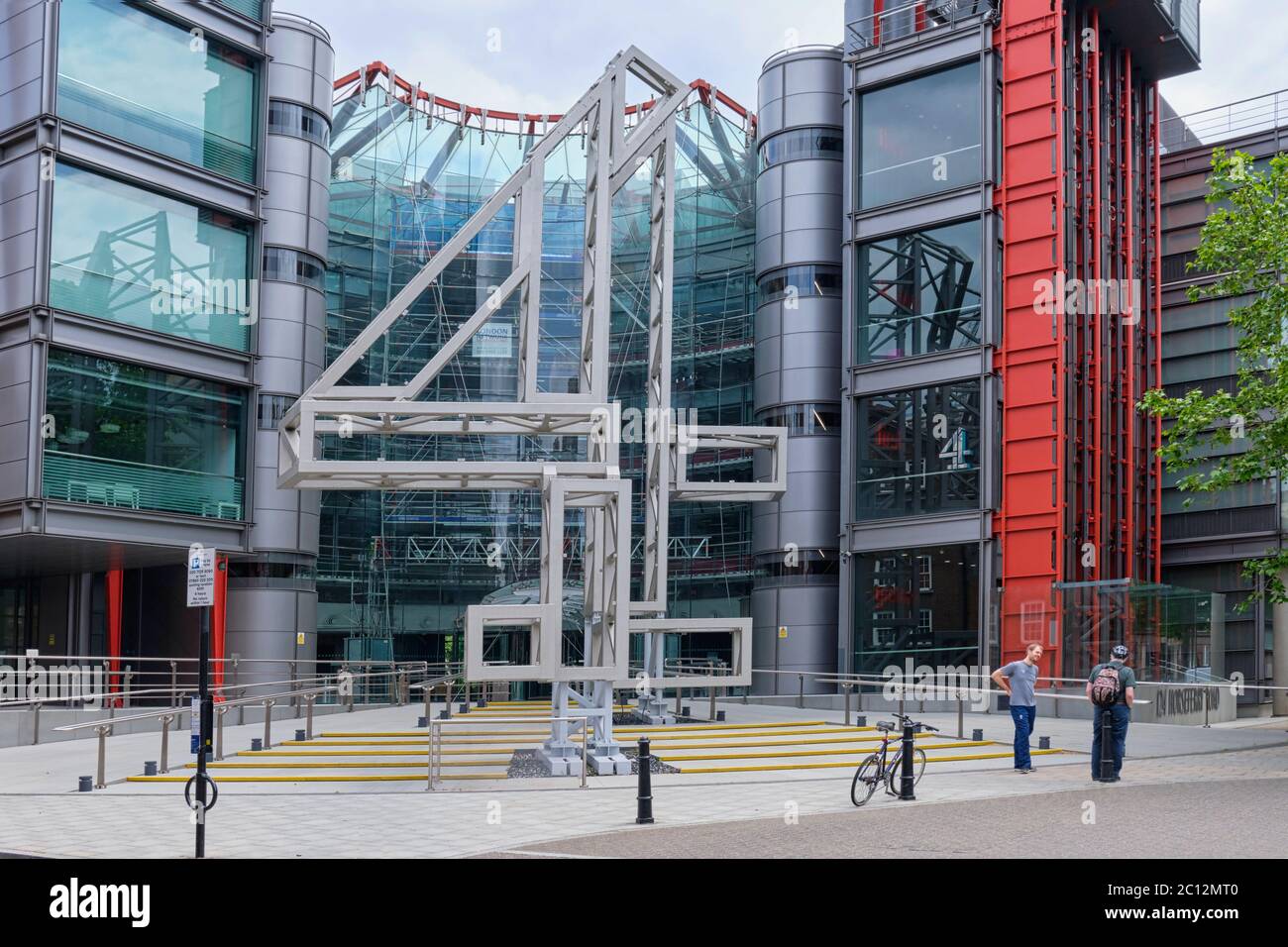 Channel Four Headquarters of British television broadcaster Stock Photo ...