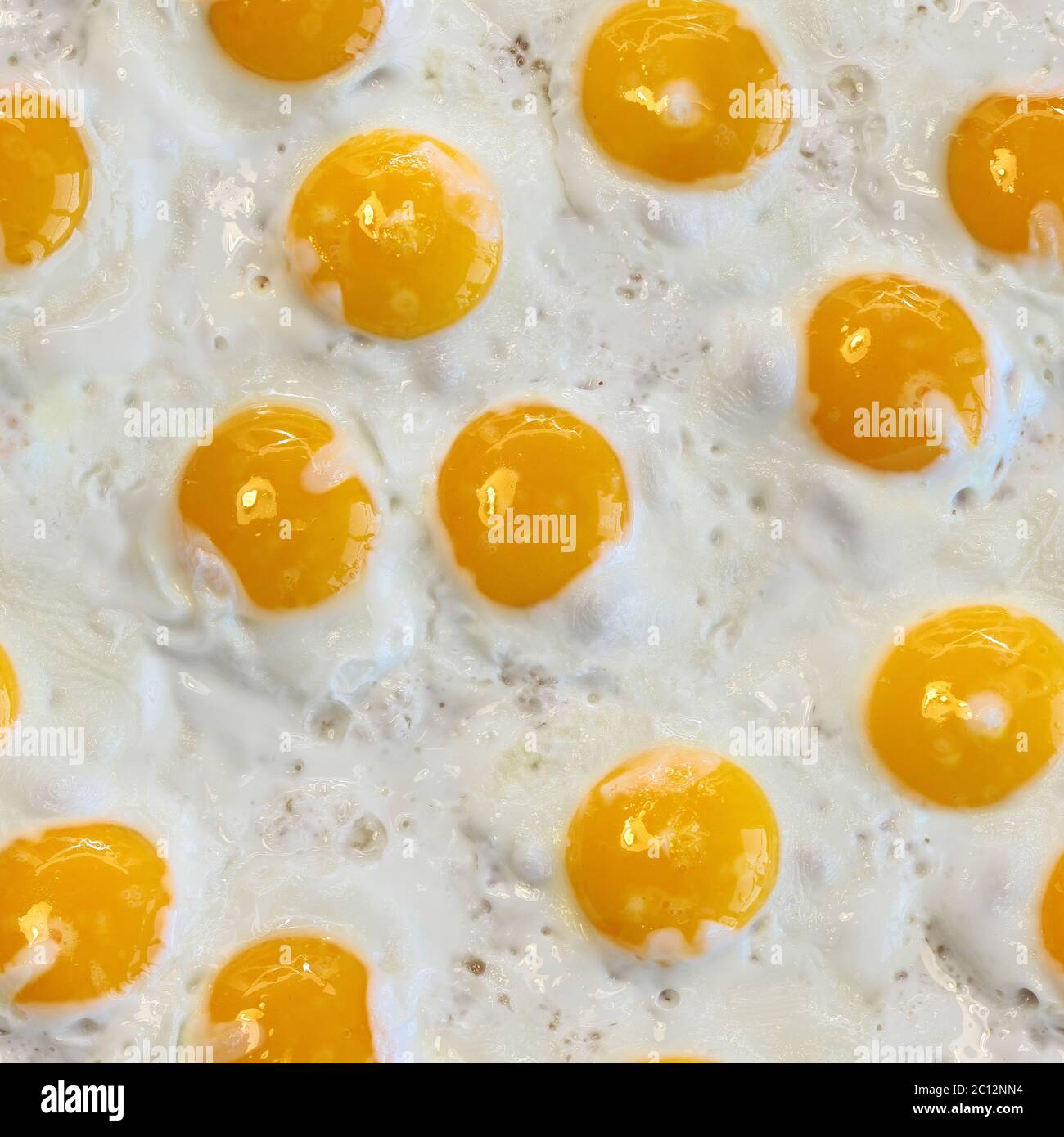 Seamless texture of fried eggs Stock Photo - Alamy