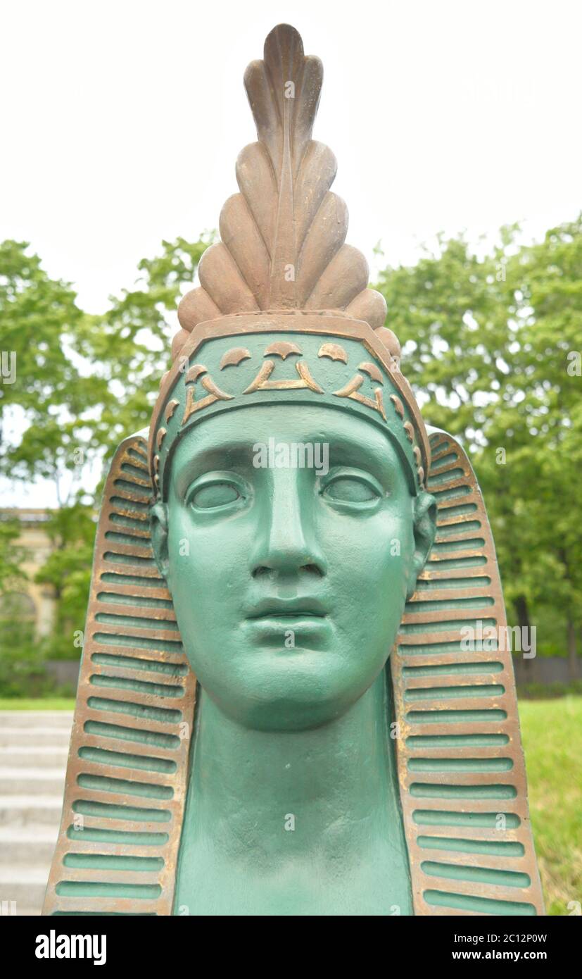 Sphinx on the Neva River embankment Stock Photo - Alamy