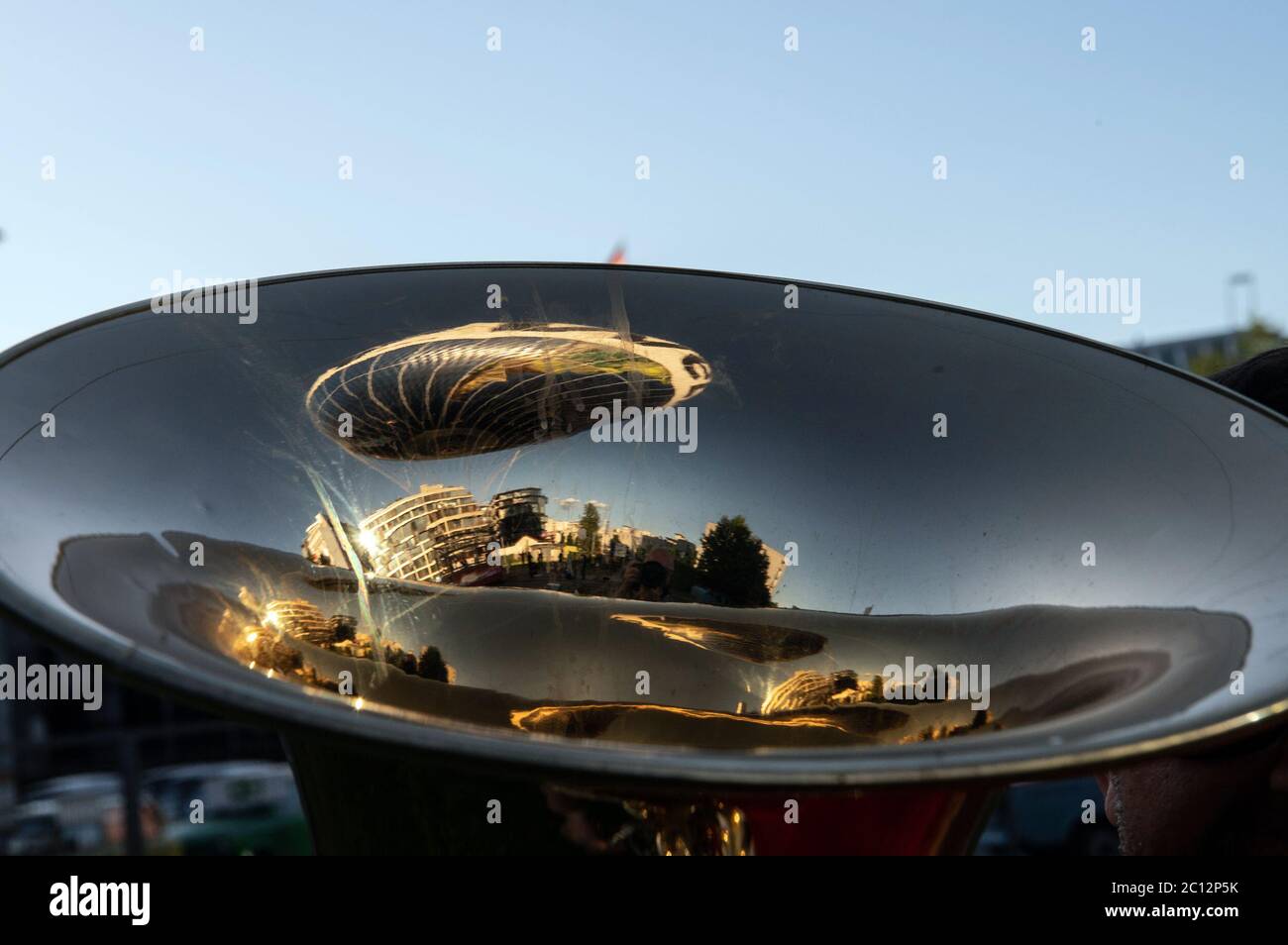 Brass gondola hi-res stock photography and images - Alamy