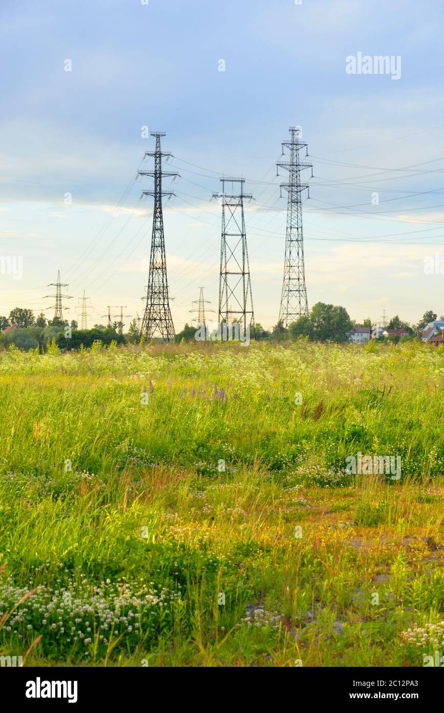 Power in the countryside hi-res stock photography and images - Alamy