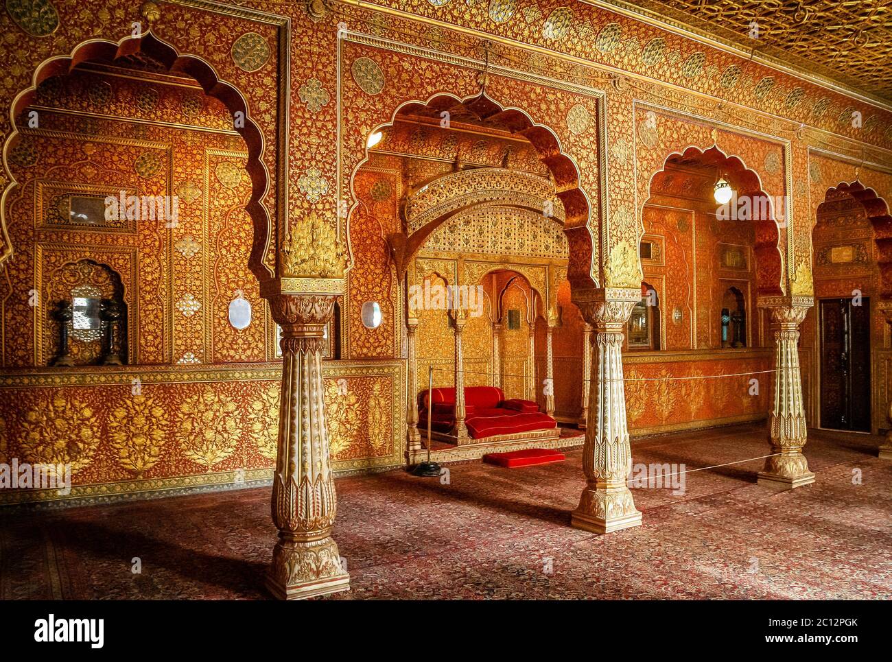 Interior junagarh fort bikaner rajasthan hi-res stock photography and ...