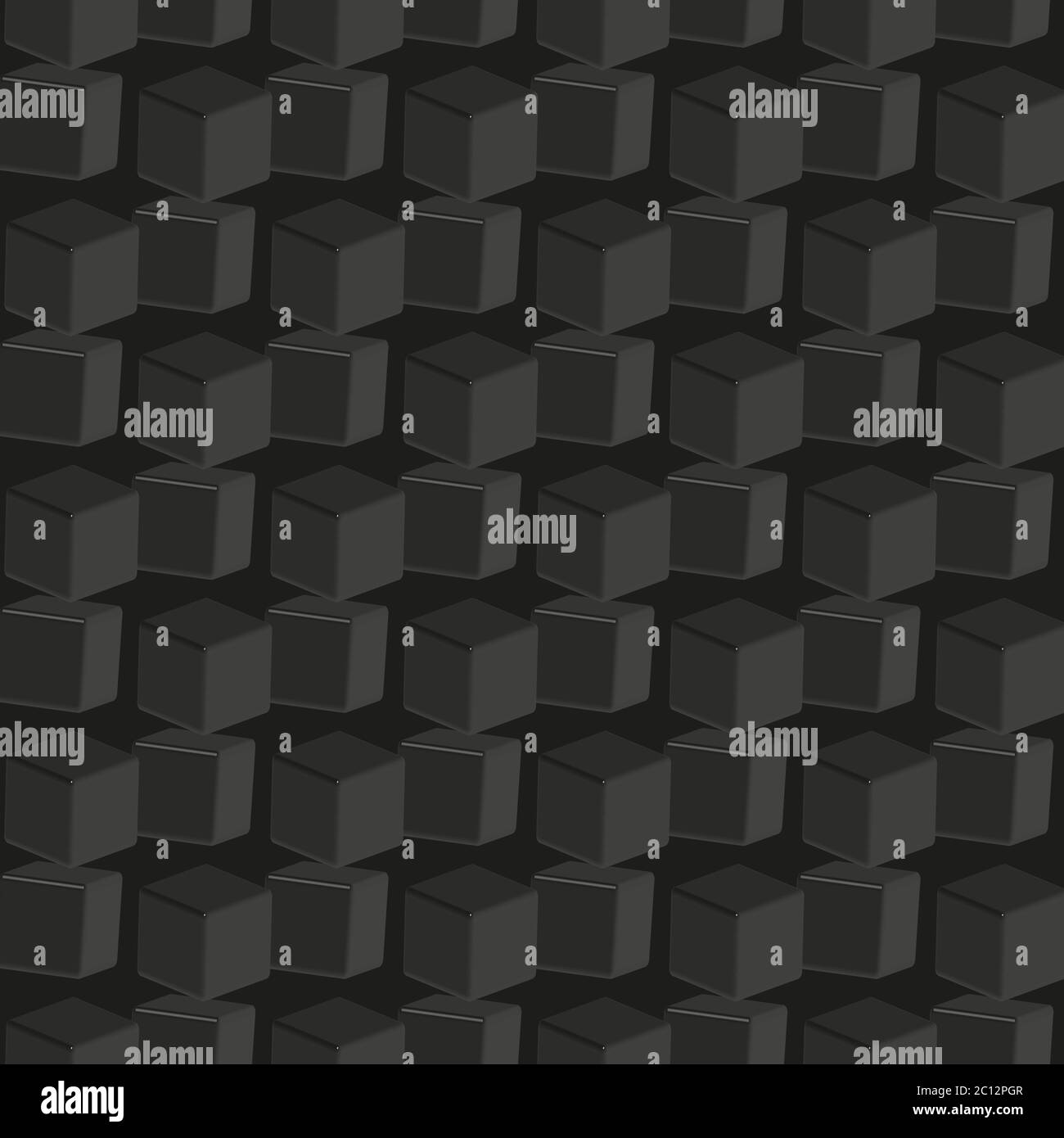 Black Cubes Pattern on Black Background Stock Vector Image & Art - Alamy