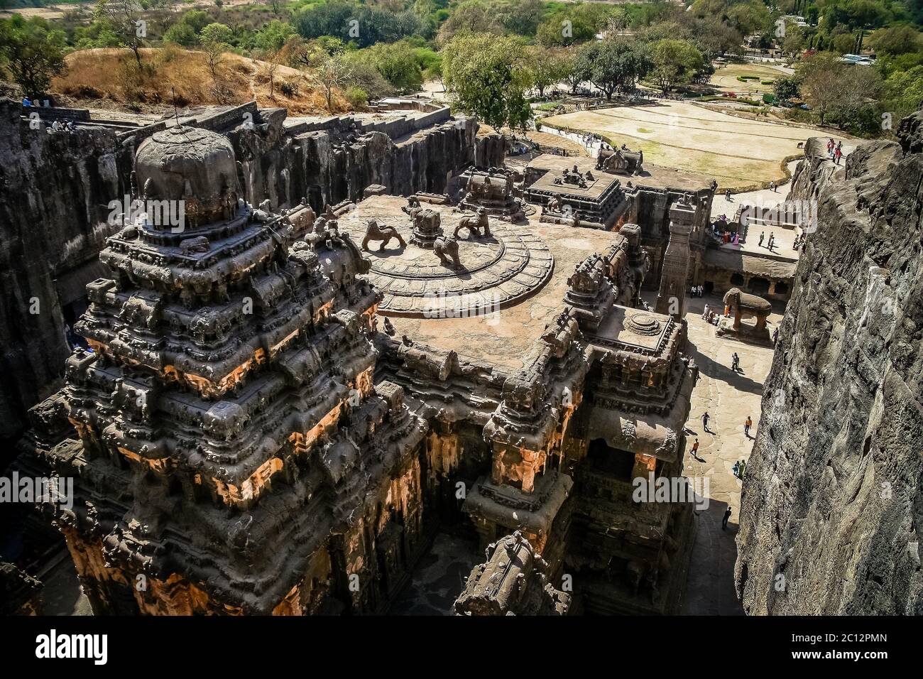 Ellora cave in India Stock Photo - Alamy