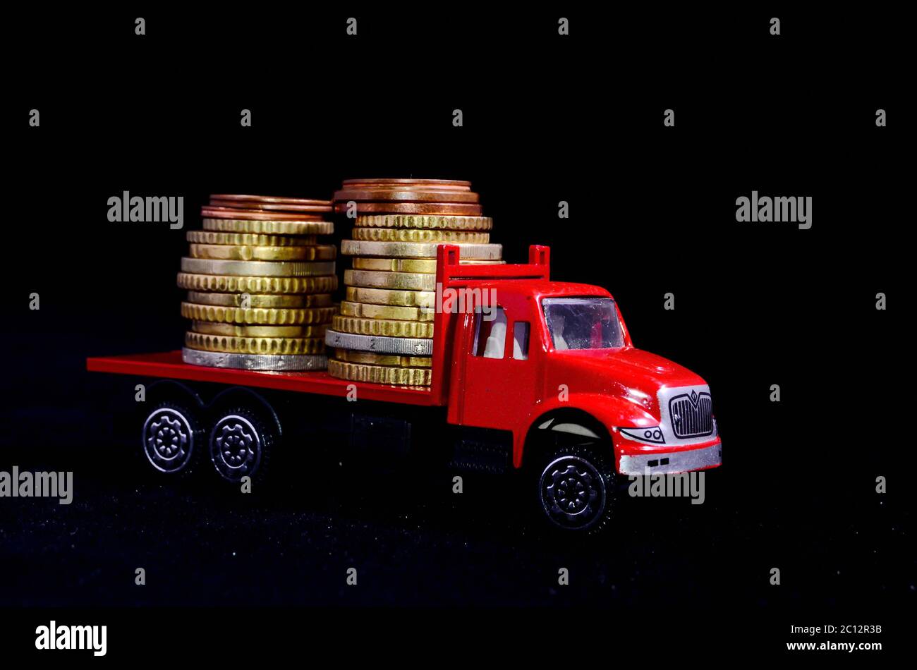 Transportation of Money Stock Photo - Alamy