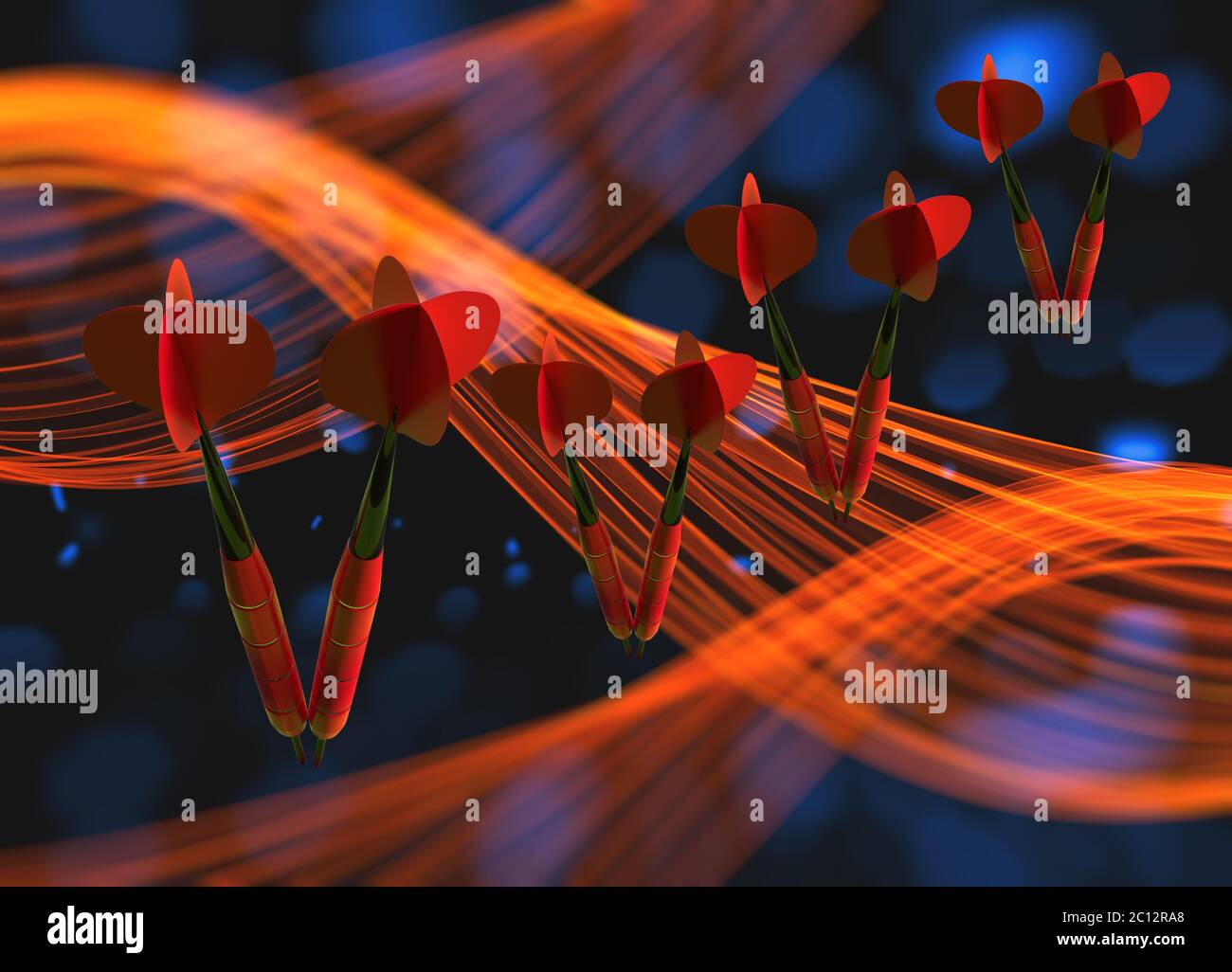 Flying darts hi-res stock photography and images - Alamy