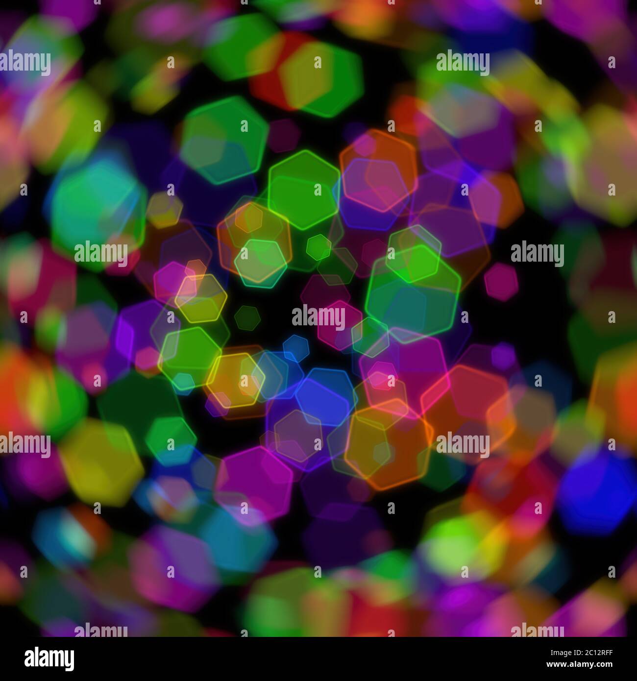 Abstract colorful bokeh design effects illustration pattern background ...