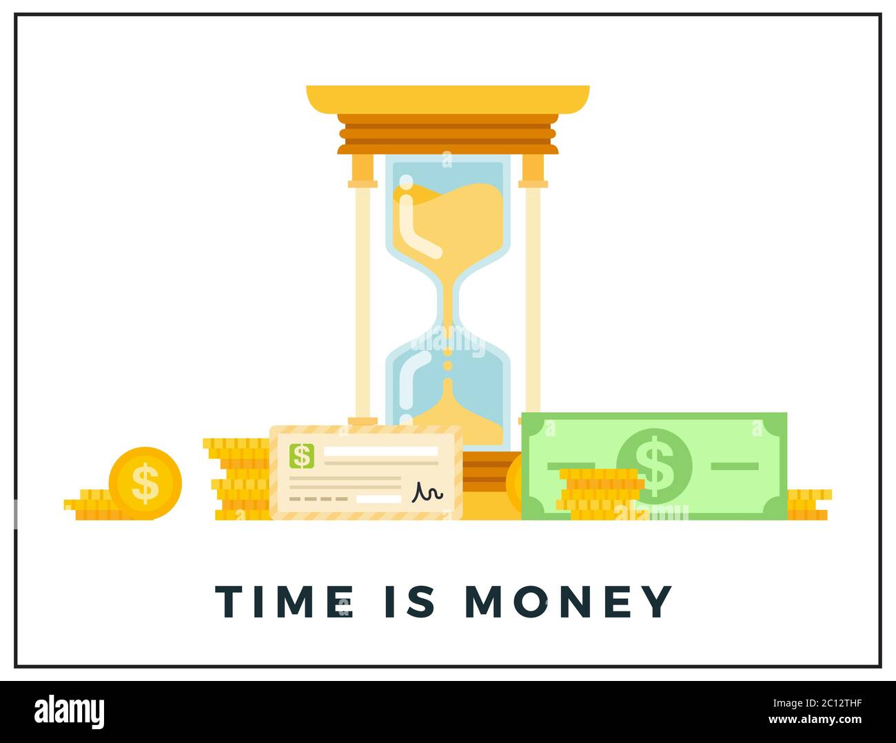 Time concept illustration hi-res stock photography and images - Alamy