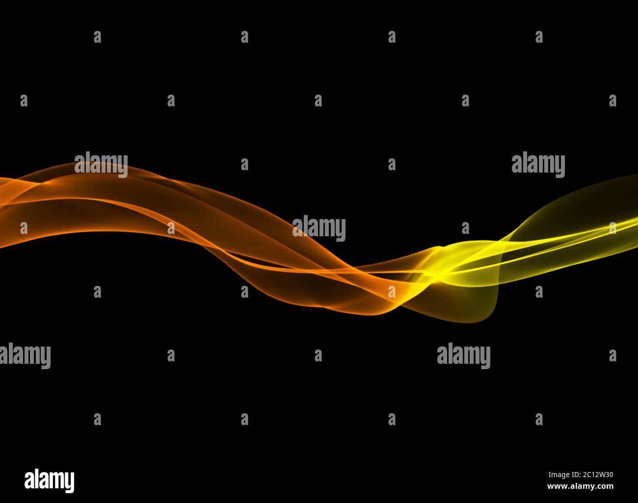 abstract red wavy smoke flame over black background Stock Photo - Alamy