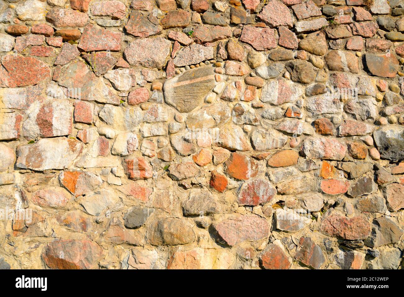 Old stone wall Stock Photo - Alamy