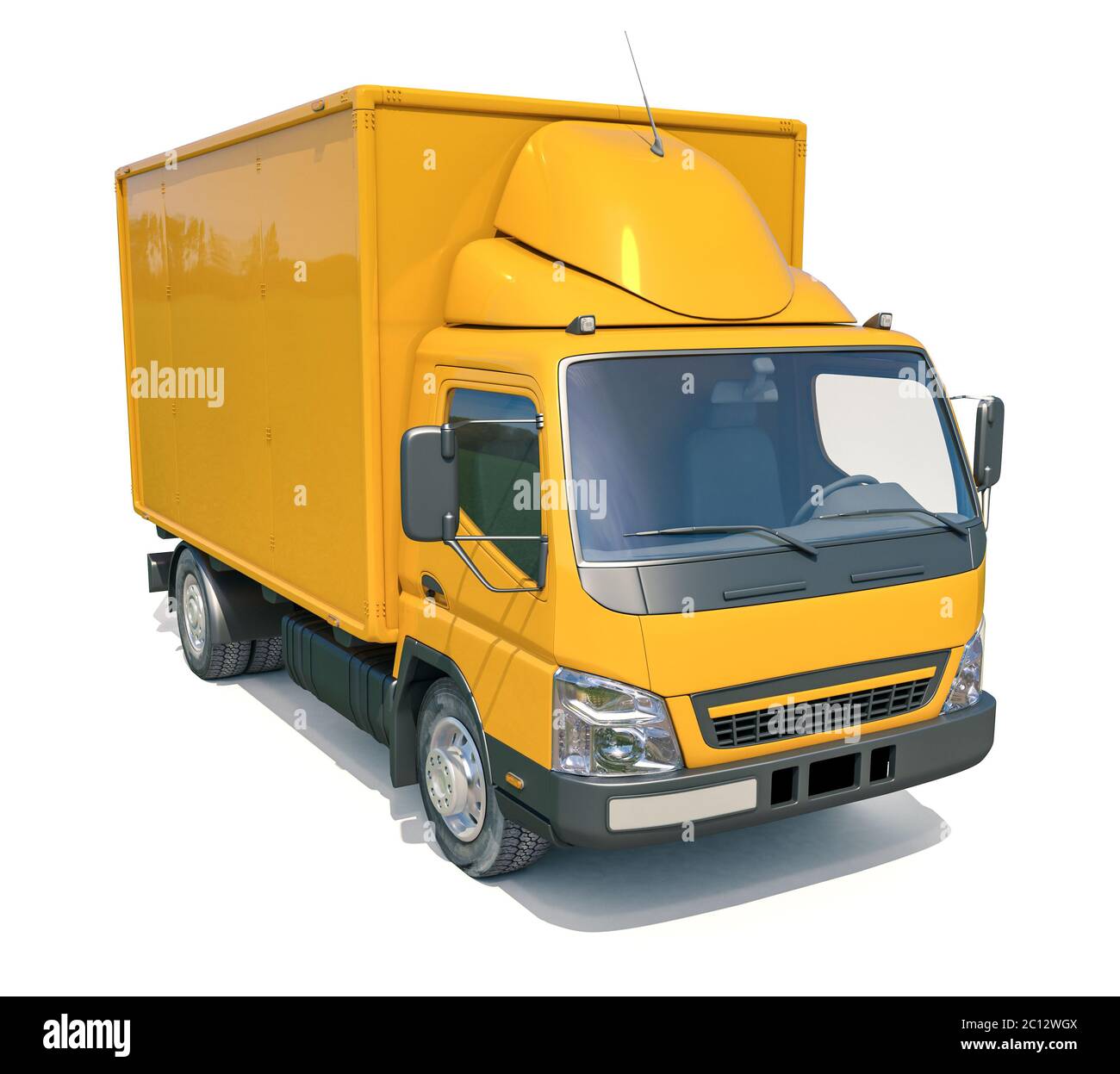 Dhl delivery truck hi-res stock photography and images - Alamy