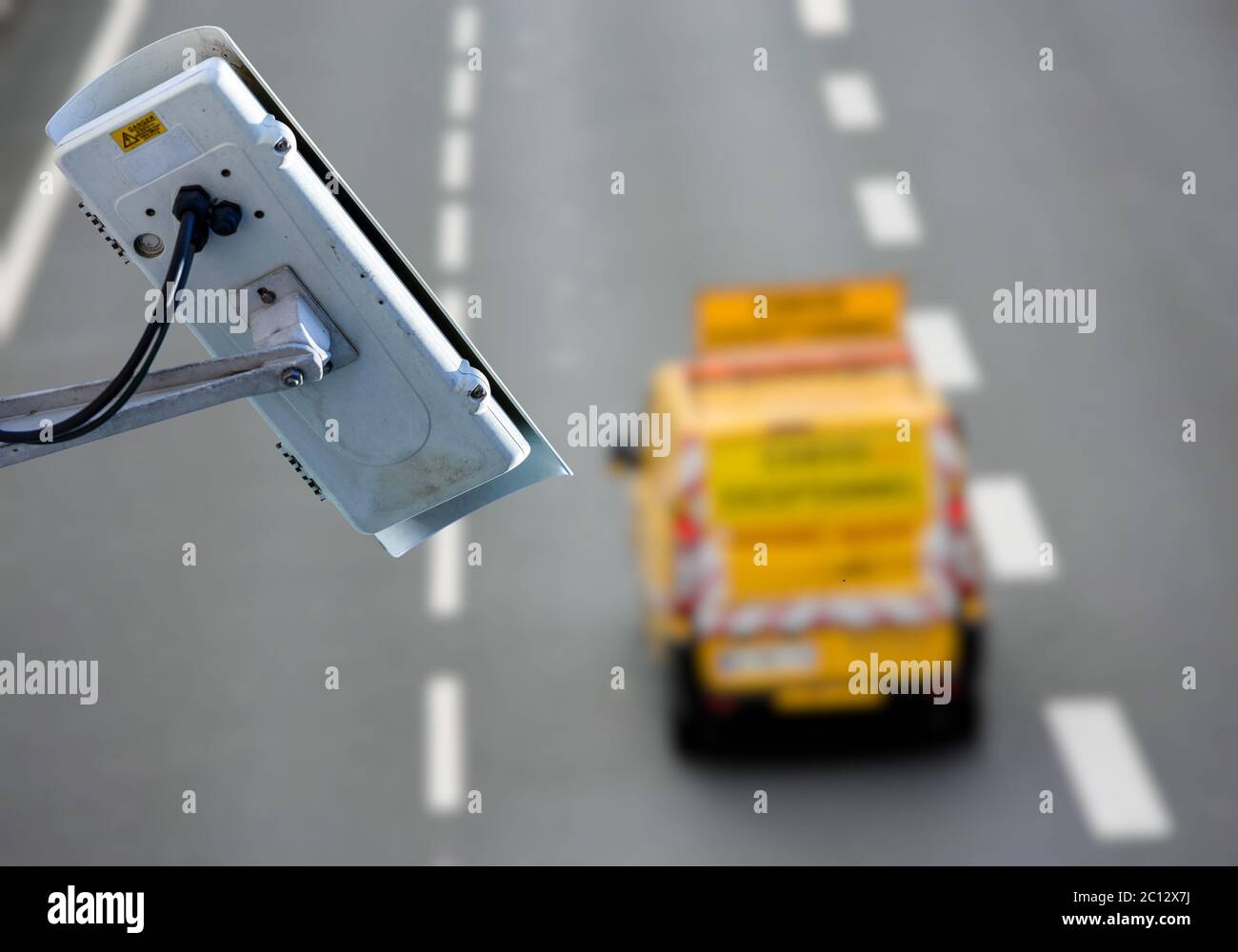 CCTV system on the road Stock Photo - Alamy