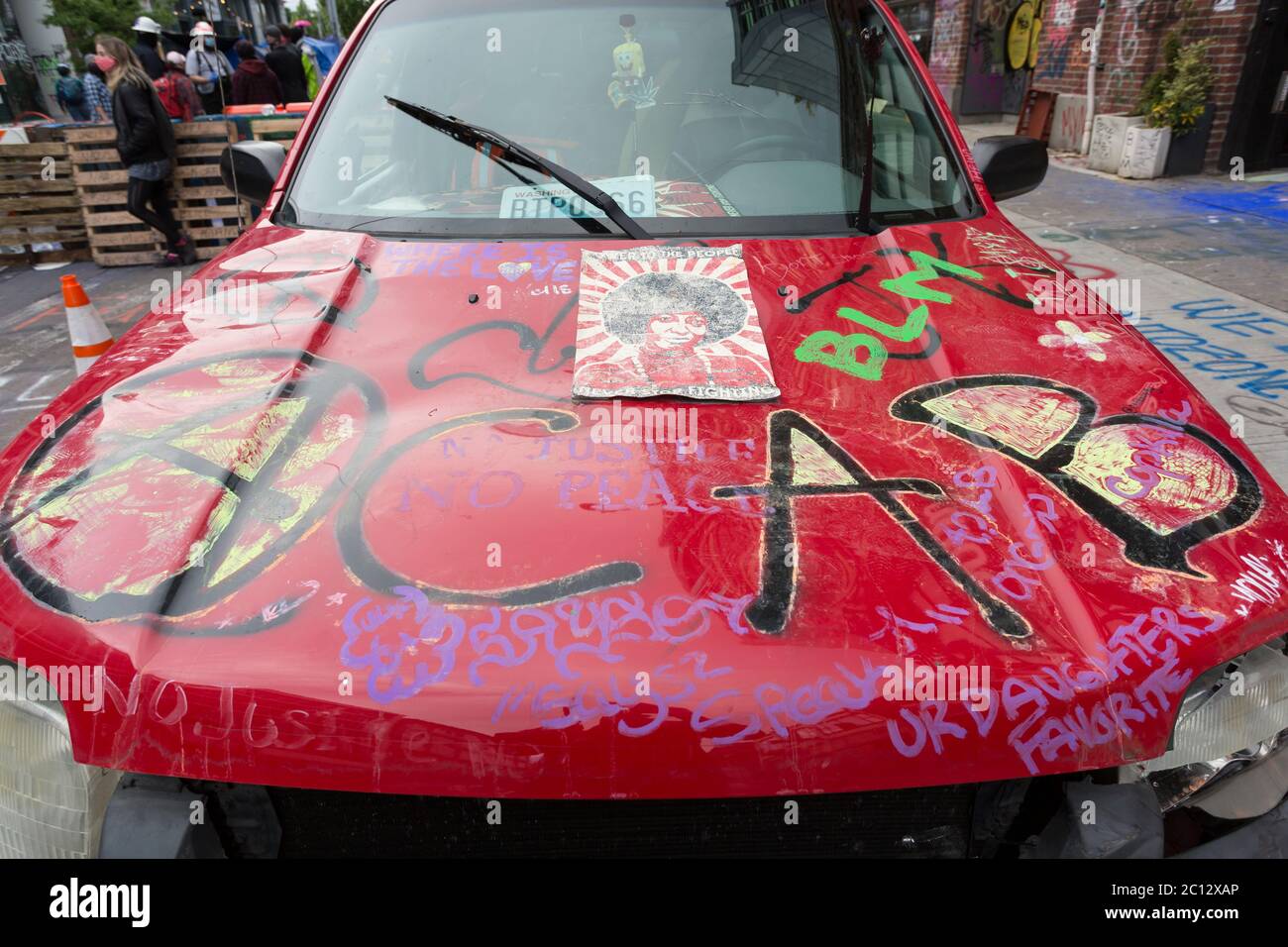 Seattle police car hi-res stock photography and images - Alamy