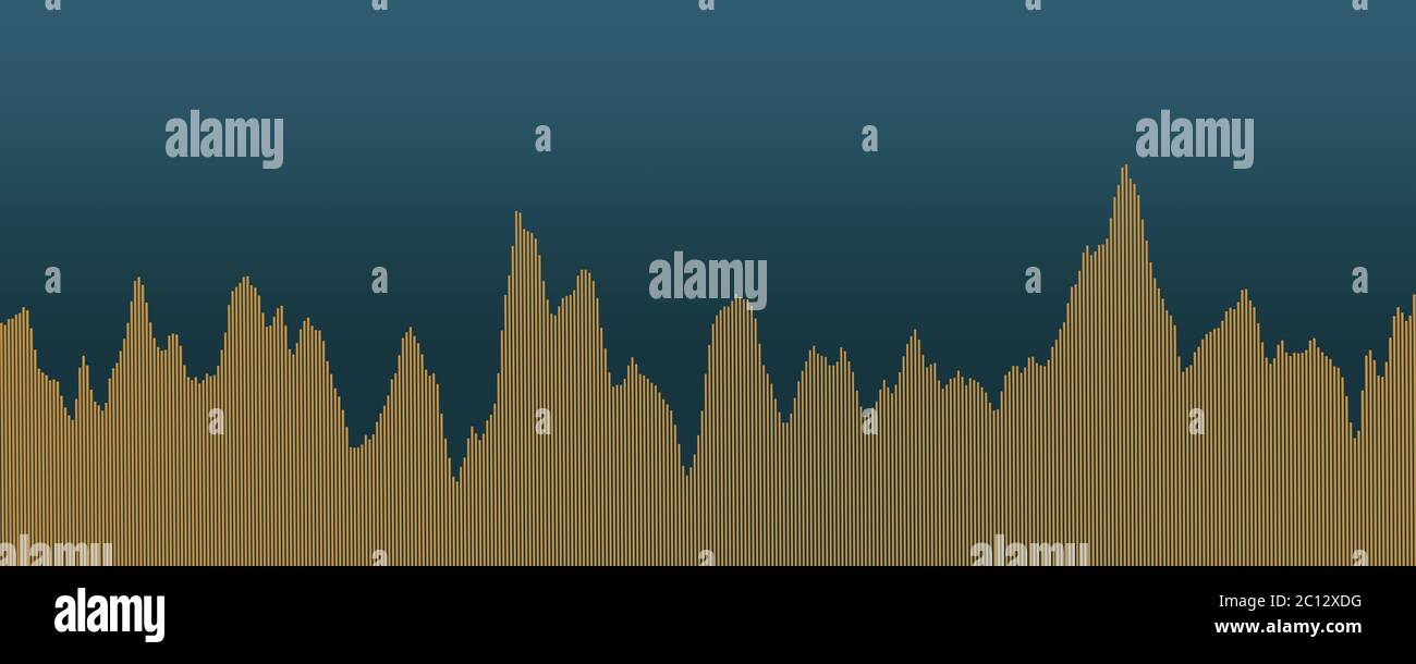 Continuous horizontal block diagram - 3d illustration Stock Photo - Alamy