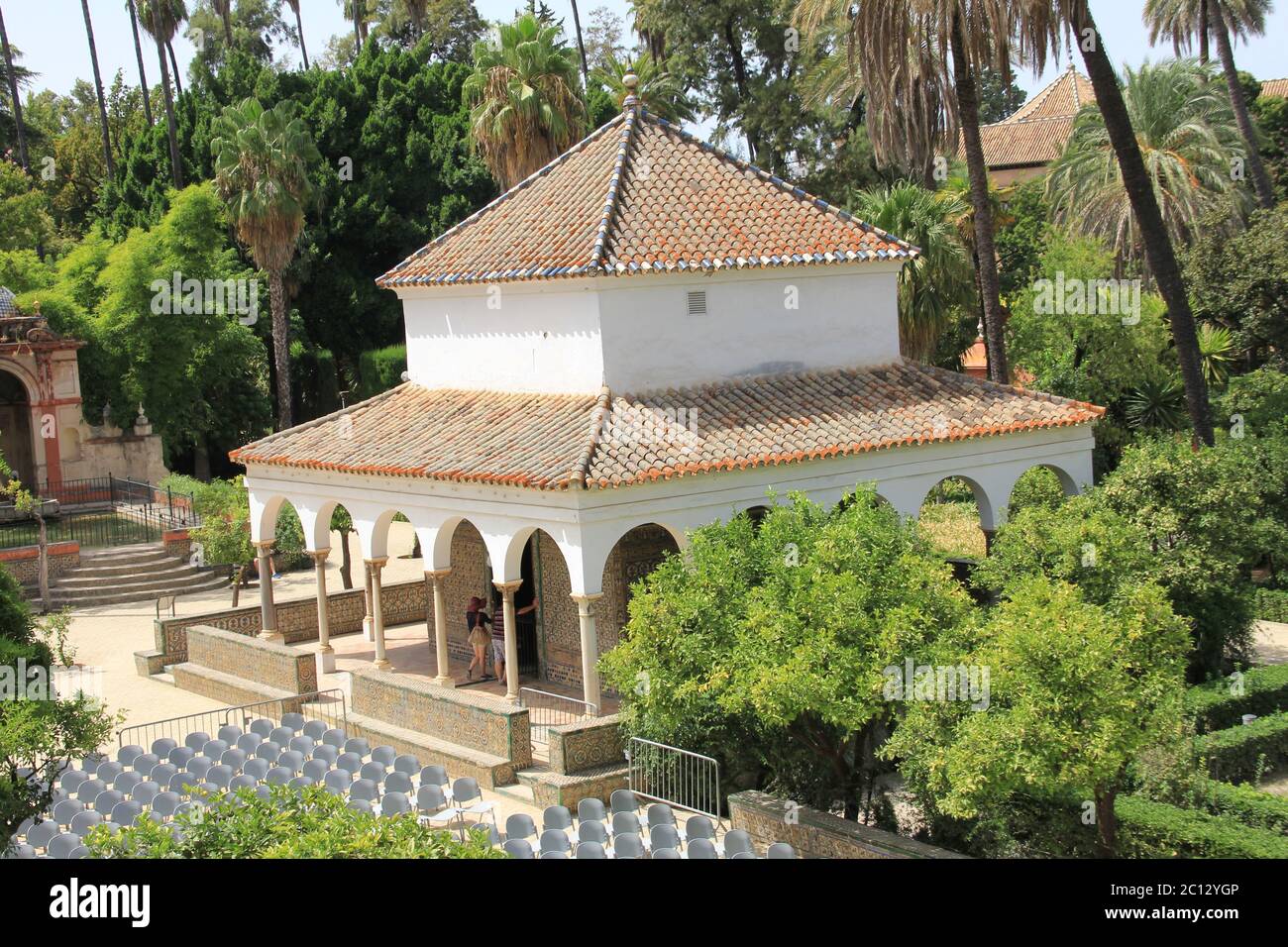 Royal Alcázar of Seville, Spain Stock Photo - Alamy