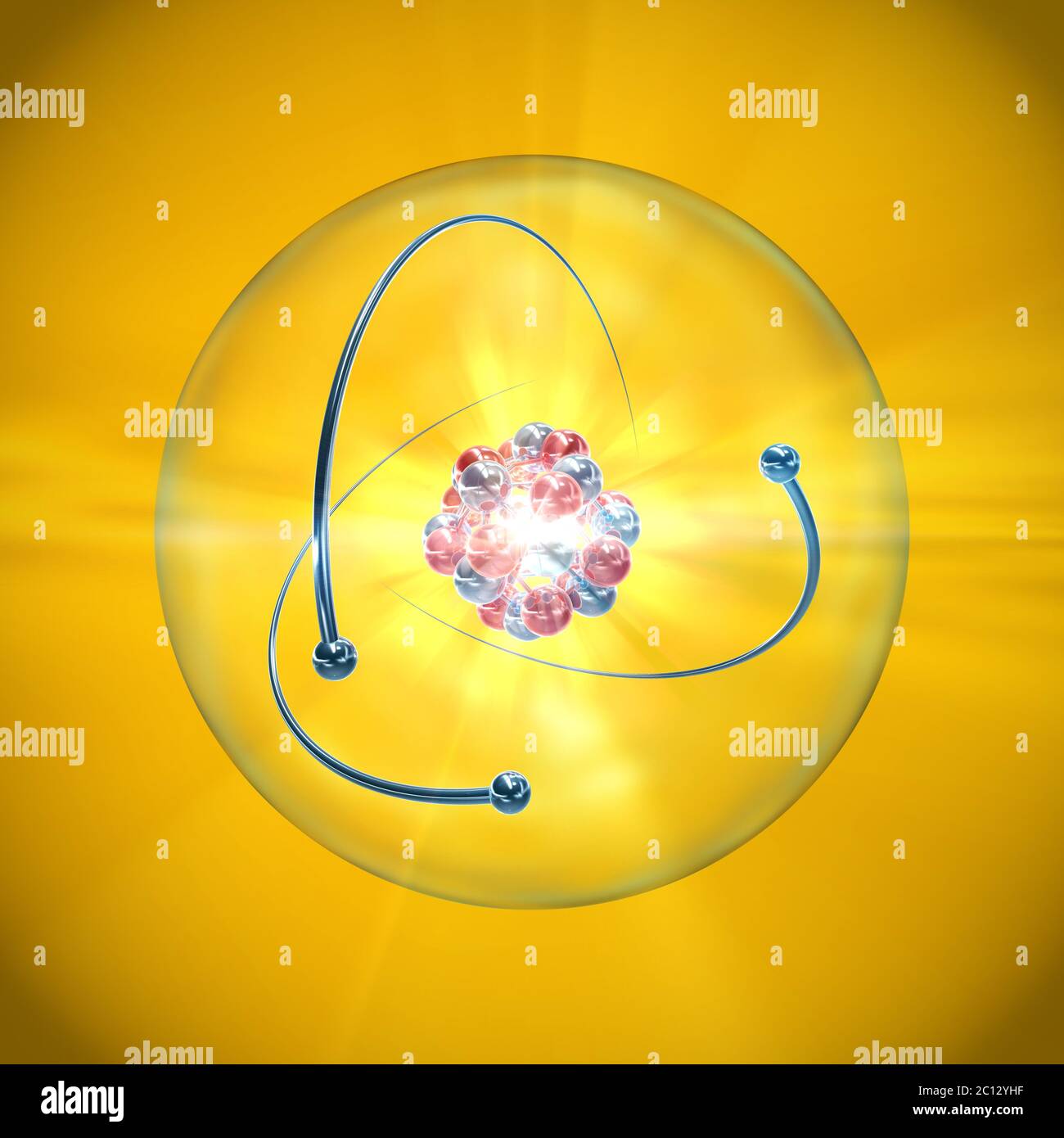 Nuclear shell model hi-res stock photography and images - Alamy