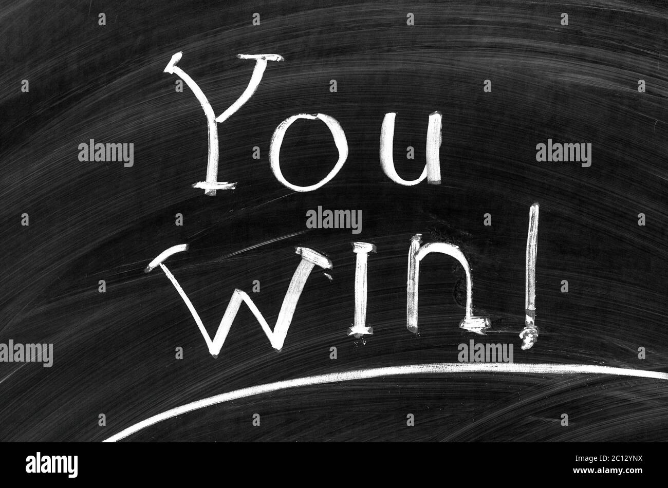Win text written word hi-res stock photography and images - Alamy