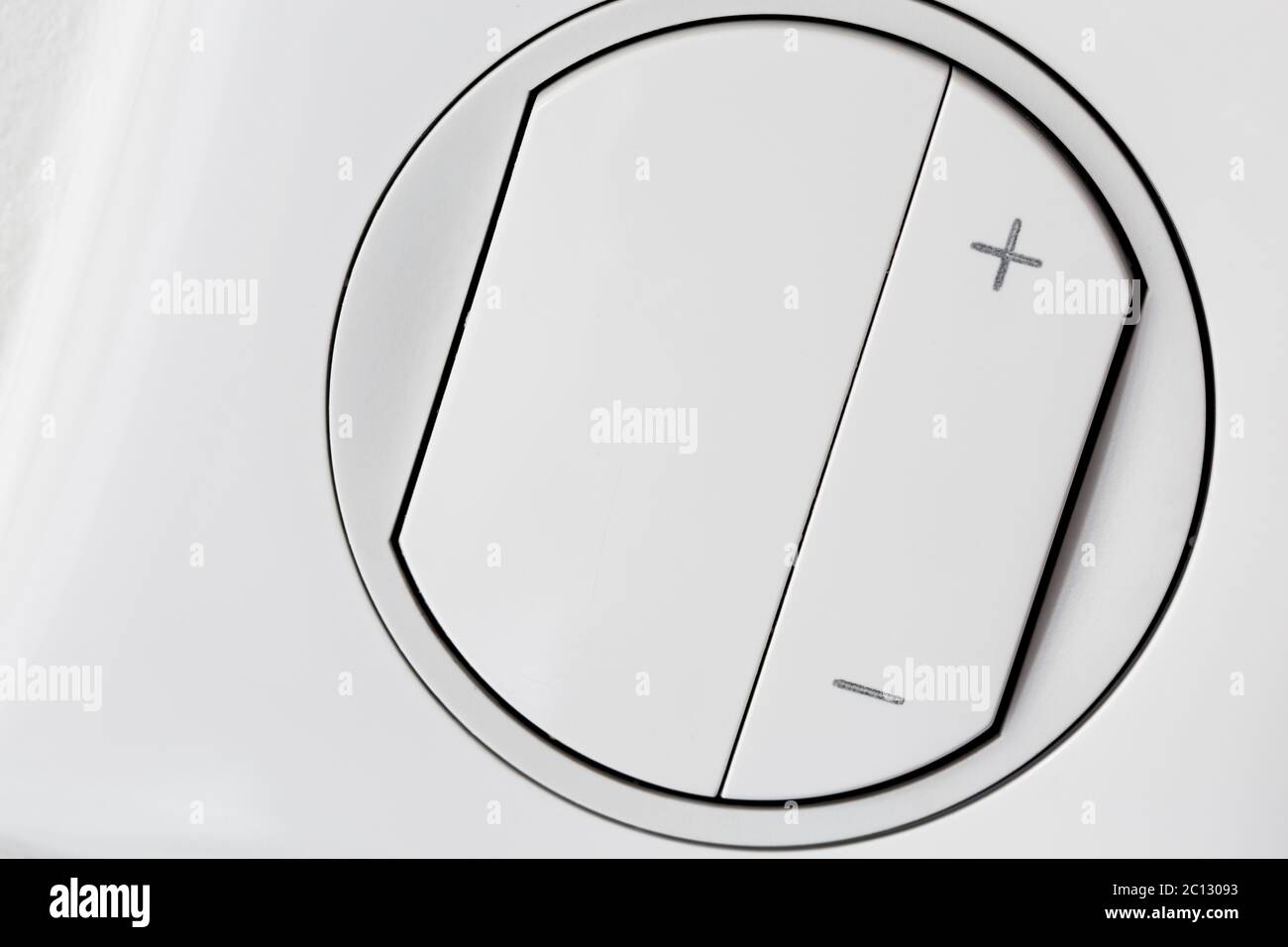 Round light switch hi-res stock photography and images - Alamy