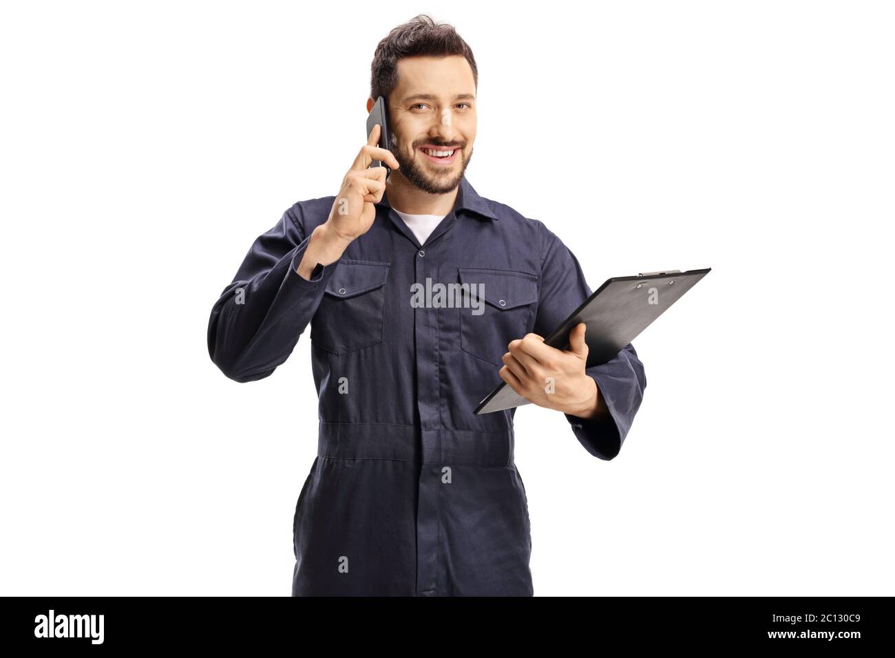 Phone worker hi-res stock photography and images - Alamy