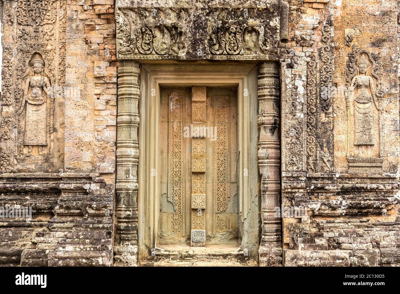 Pre Rup temple in complex Angkor Wat in Siem Reap, Cambodia in a summer ...