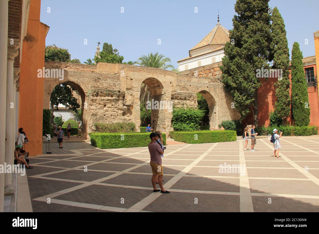 Royal Alcázar of Seville, Spain Stock Photo - Alamy