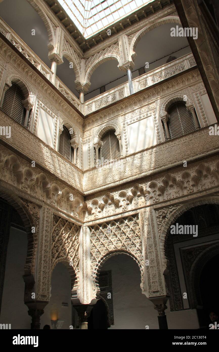 Royal Alcázar of Seville, Spain Stock Photo - Alamy