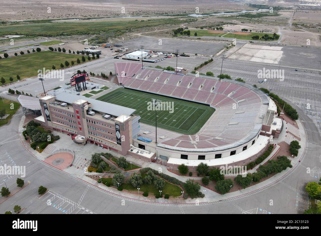 Whitney, United States. 05th June, 2020. A general view of Sam Boyd ...