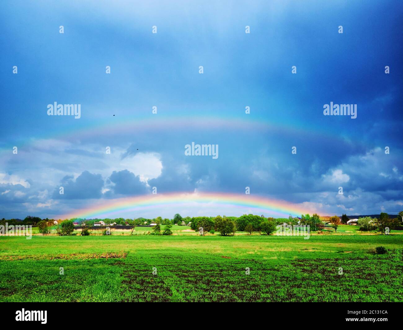 Double rainbow hi-res stock photography and images - Alamy